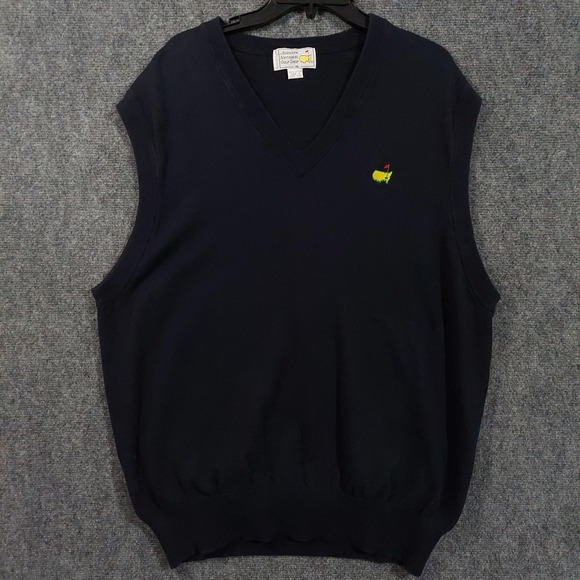 Slazenger | Sweaters | Vintage Augusta National Golf Shop Sweater Vest ...